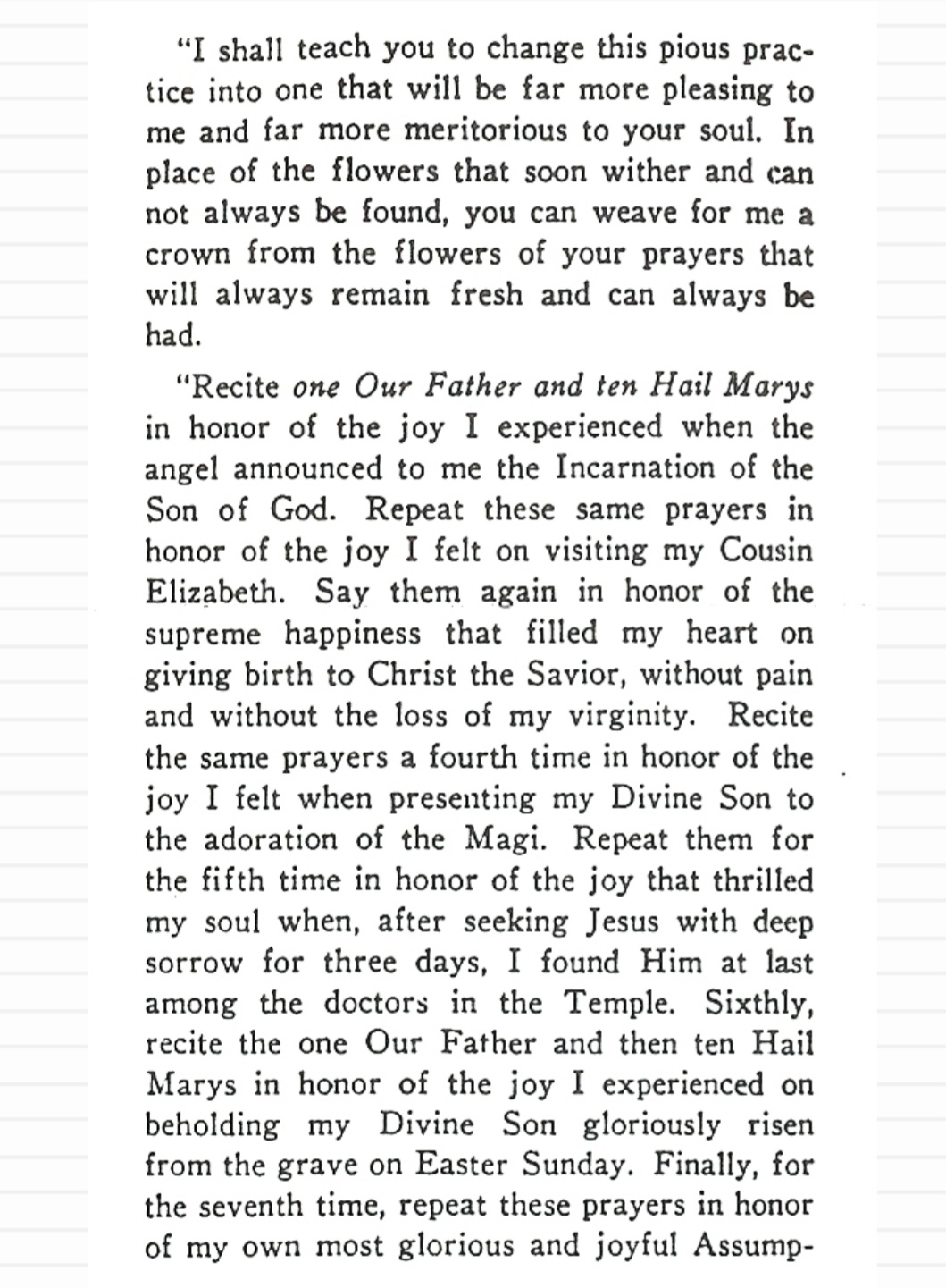 The Seven Joys of Mary & The Franciscan Crown – Capuchin Sisters of St ...